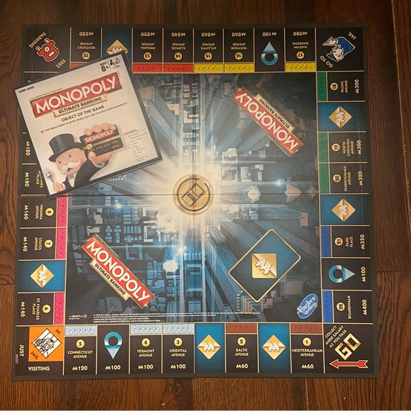 Hasbro | Games | Monopoly Ultimate Banking Game Board Instructions ...